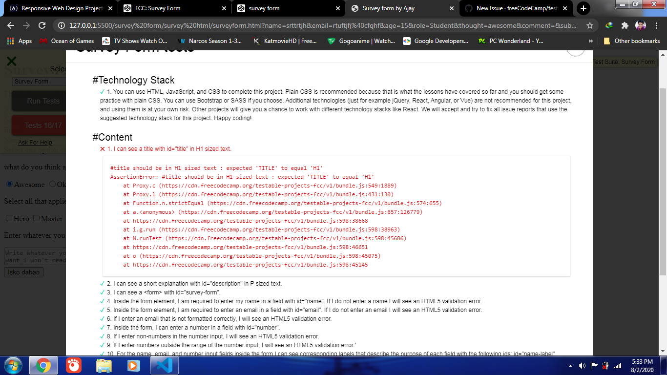 Error in test script · Issue #39670 · freeCodeCamp/freeCodeCamp · GitHub