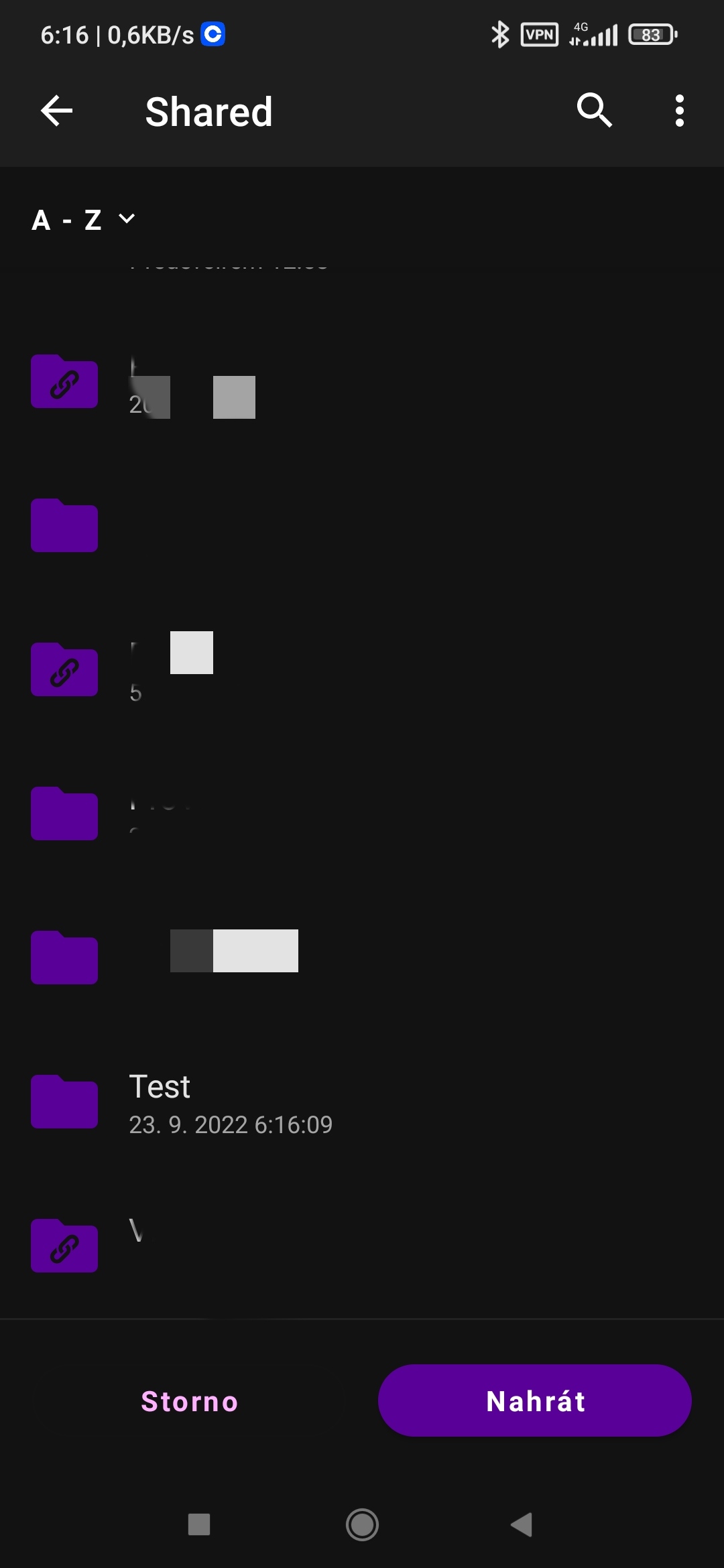 Graphic bug on upload screen when folder is empty · Issue #10756 · nextcloud/android · GitHub