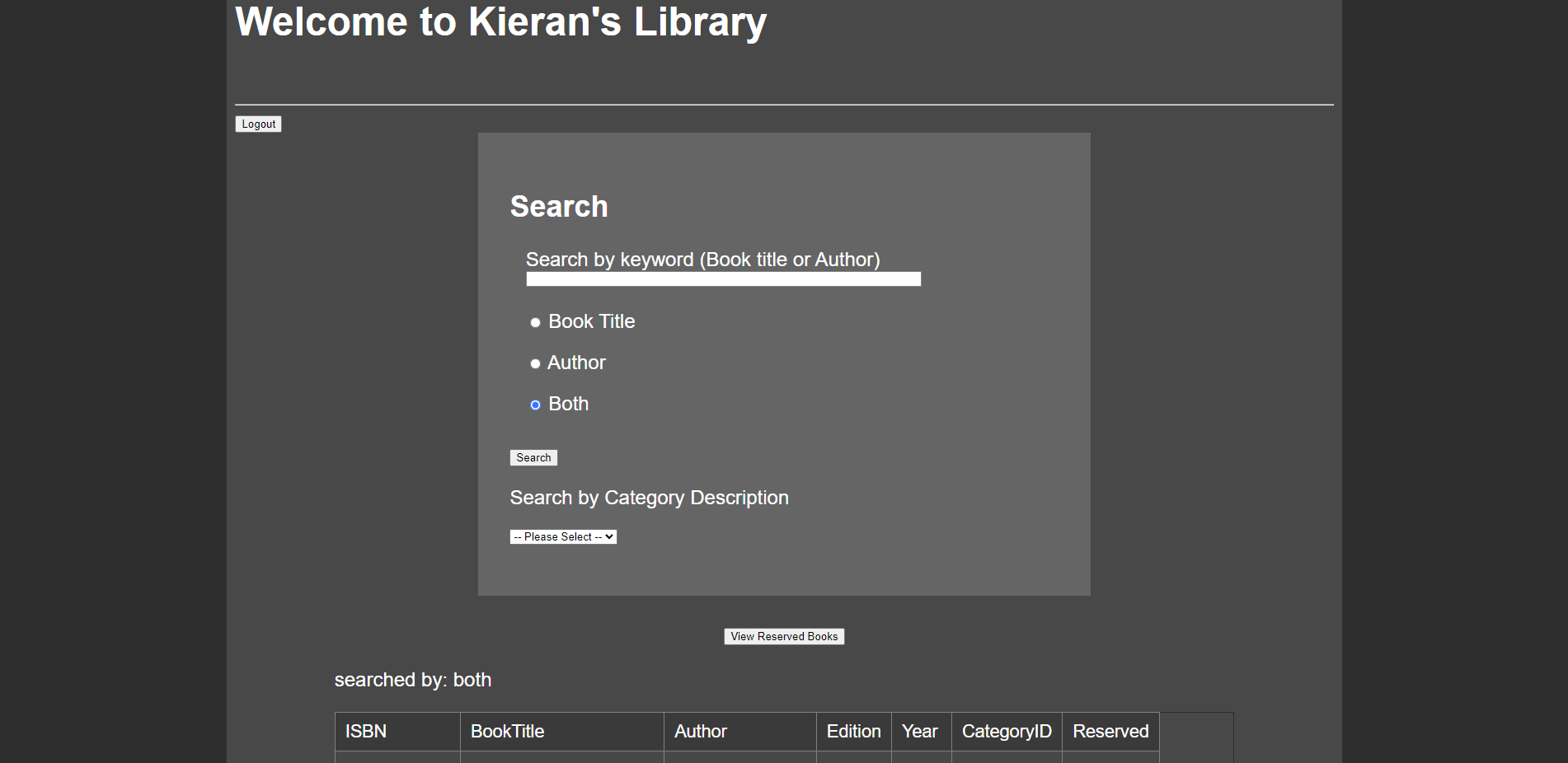 GitHub - OptimisedRice/PHP-Book-Reservation-Website: Year 2 Semester 1 Web Development 2 Project