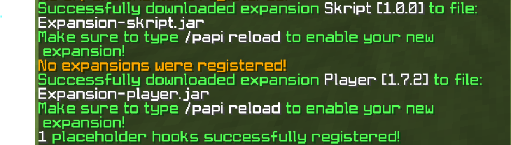 Skript Expansion will not download since September · Issue #518 · PlaceholderAPI/PlaceholderAPI ...