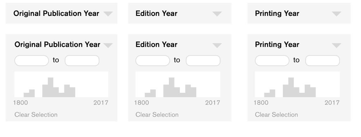 As a user I want to visualize and filter years by range so I can get an ...