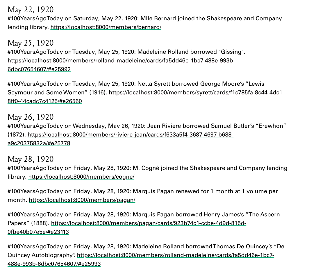 100 Years Ago Twitter Bot And Review Page · Issue 642 · Princeton Cdhmep Django · Github 