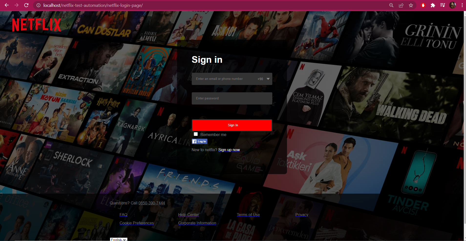 GitHub - boracun/netflix-test-automation