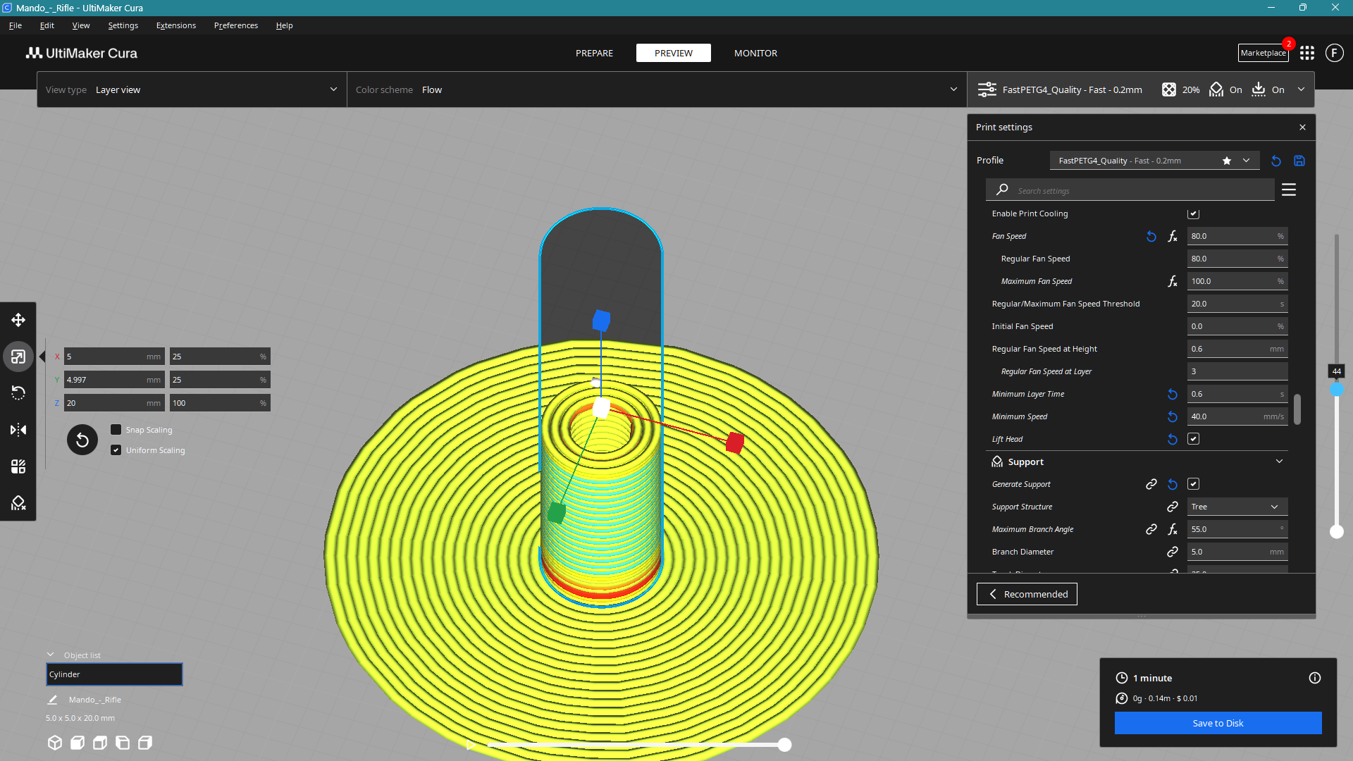 Inconsistent infill in layers of thin cylinders. · Issue #17099 · Ultimaker/Cura · GitHub