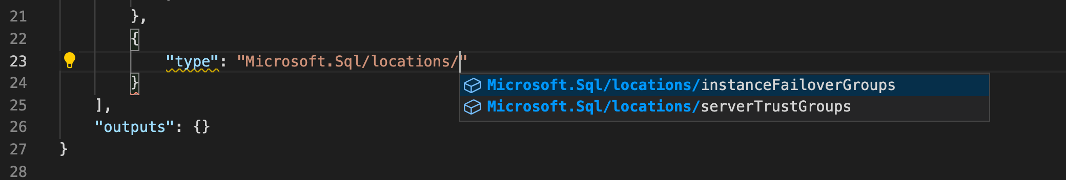 [Feature] Provide capability to navigate to ARM template reference ...