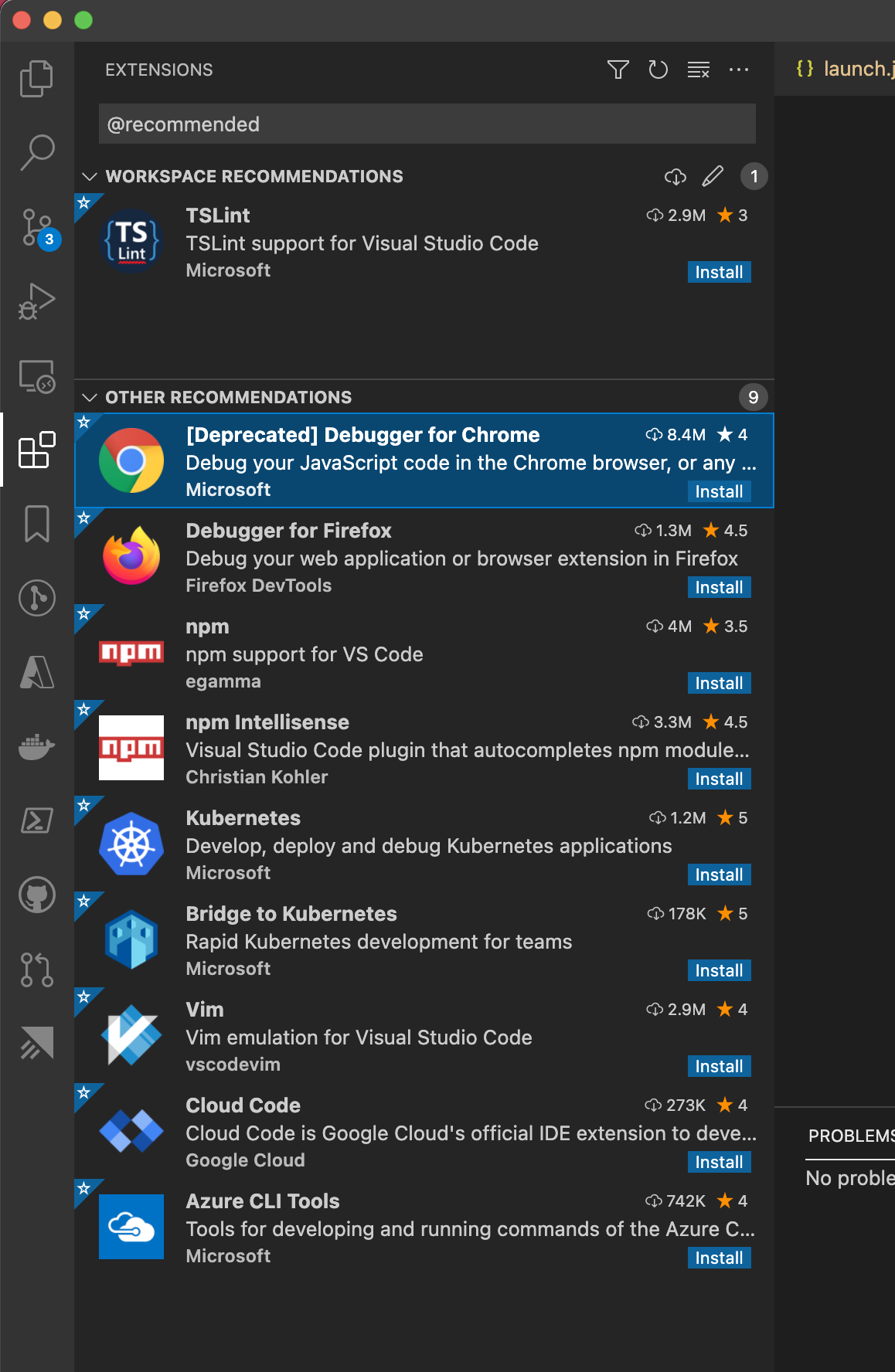Why Is Vscode Recommending A Deprecated Extension · Issue 132153 · Microsoftvscode · Github