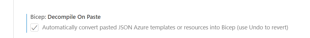 Need documentation for "Paste as Bicep" features · Issue #9513 · Azure/bicep · GitHub