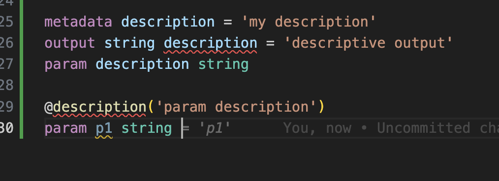 Parameters shouldn't interfere with decorator namespace · Issue #8847 · Azure/bicep · GitHub