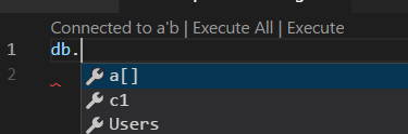Intellisense for collection "a.b.c" shows as "a[]" · Issue #735 · microsoft/vscode-cosmosdb · GitHub