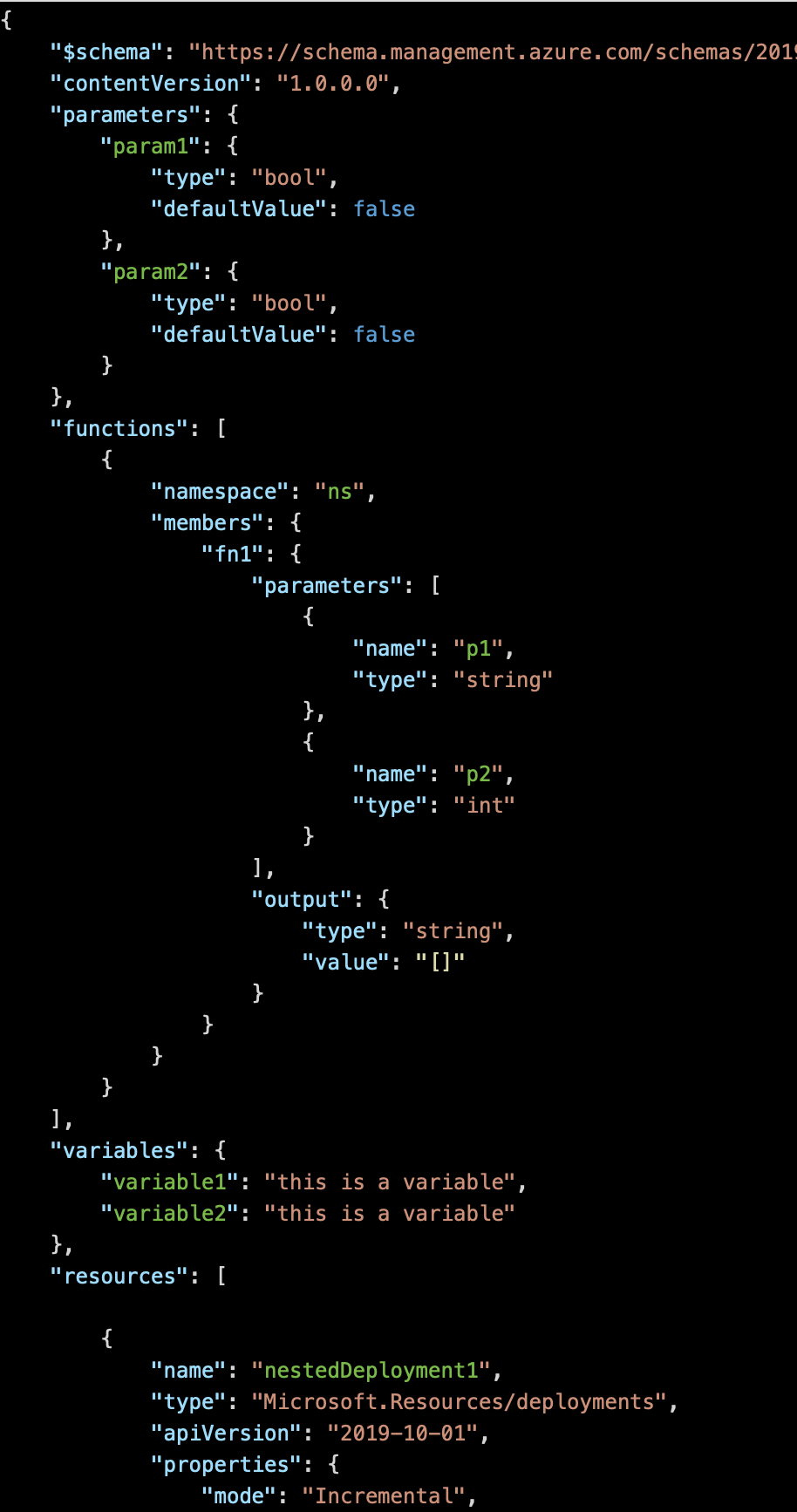 Suggestion Colorize Definitions · Issue 641 · Microsoftvscode Azurearmtools · Github 