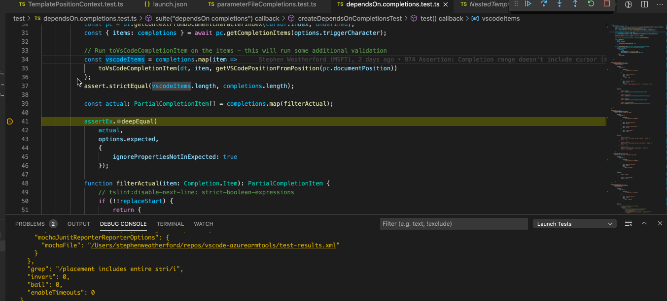Regression from 1.49.3 to 1.50.0: Quick Watch window moves away from ...