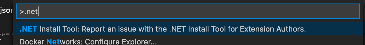 Installing .Net: Dot Net Core · Issue #1088 · microsoft/vscode ...
