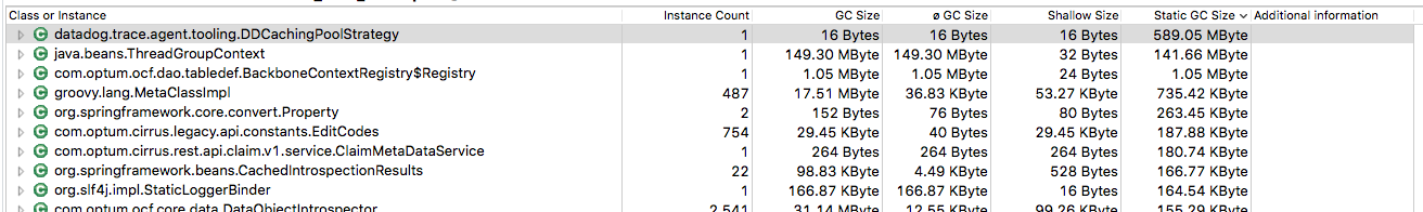 JVM Memory Optimization · Issue #514 · DataDog/dd-trace-java · GitHub