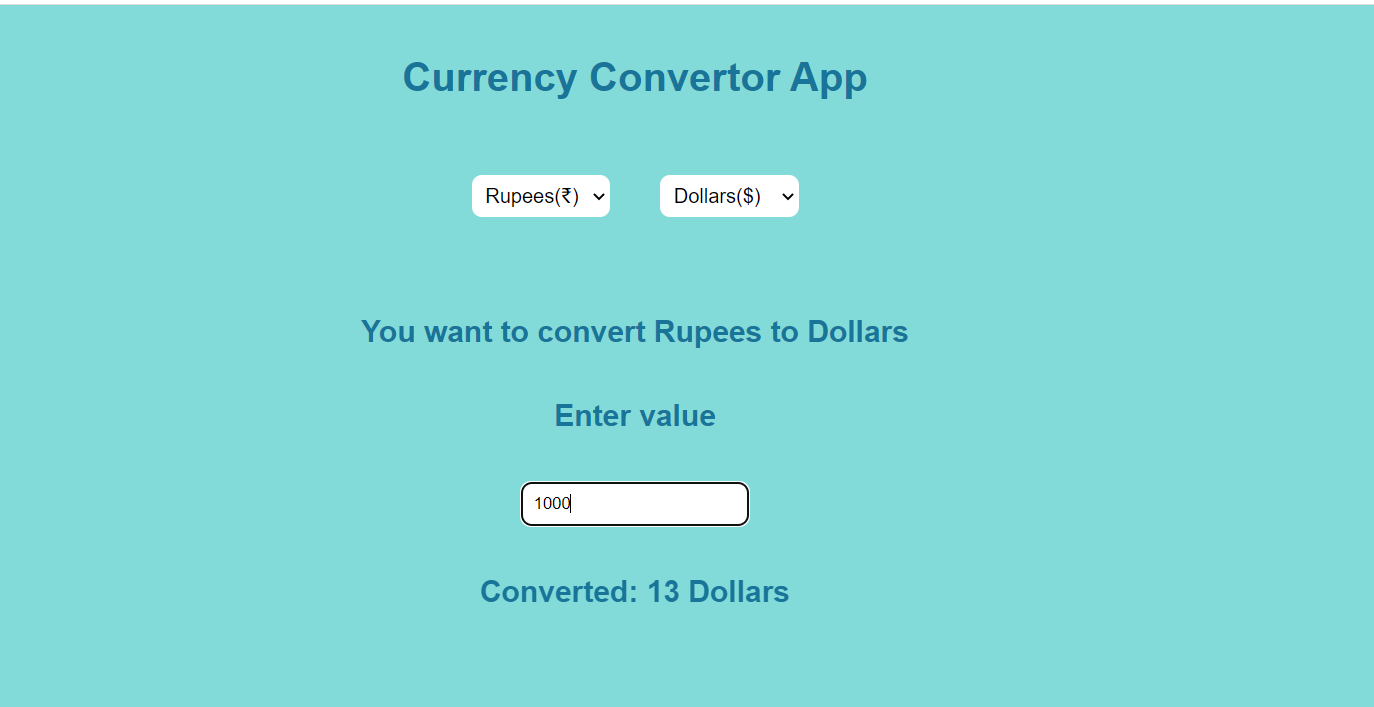 GitHub - Kevin29Johnson/Currency-Convertor-App-in-React-js: simple ...