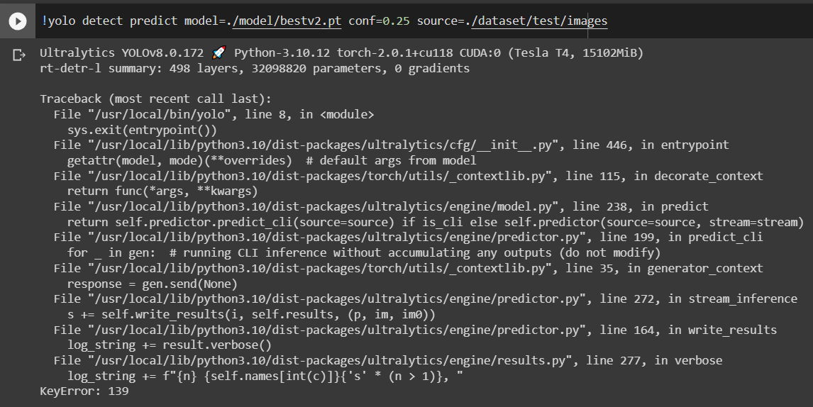 Can't run predict mode for detect task by custom trained rt-detr model · Issue #4787 ...