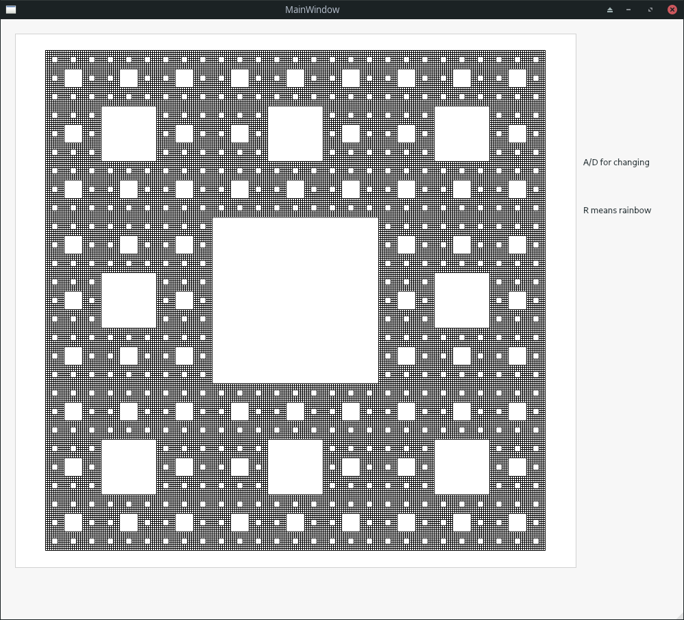 GitHub - kostyastrong/sierpinski_carpet: with rainbow edition!1!!11