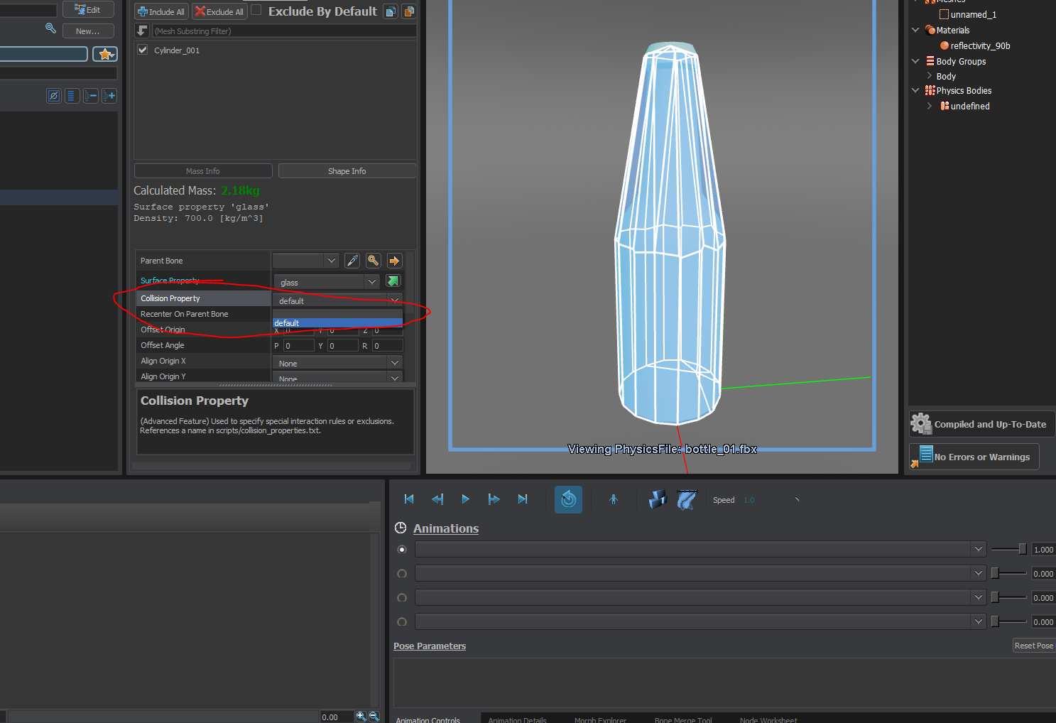Implement Collision Types for physics props in ModelDoc/collision_properties.txt · Issue #1449 ...