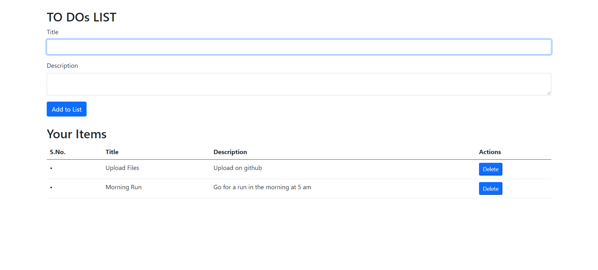 GitHub - YOGESH-PHOGAT/todolist: To Do's List(JavaScript)