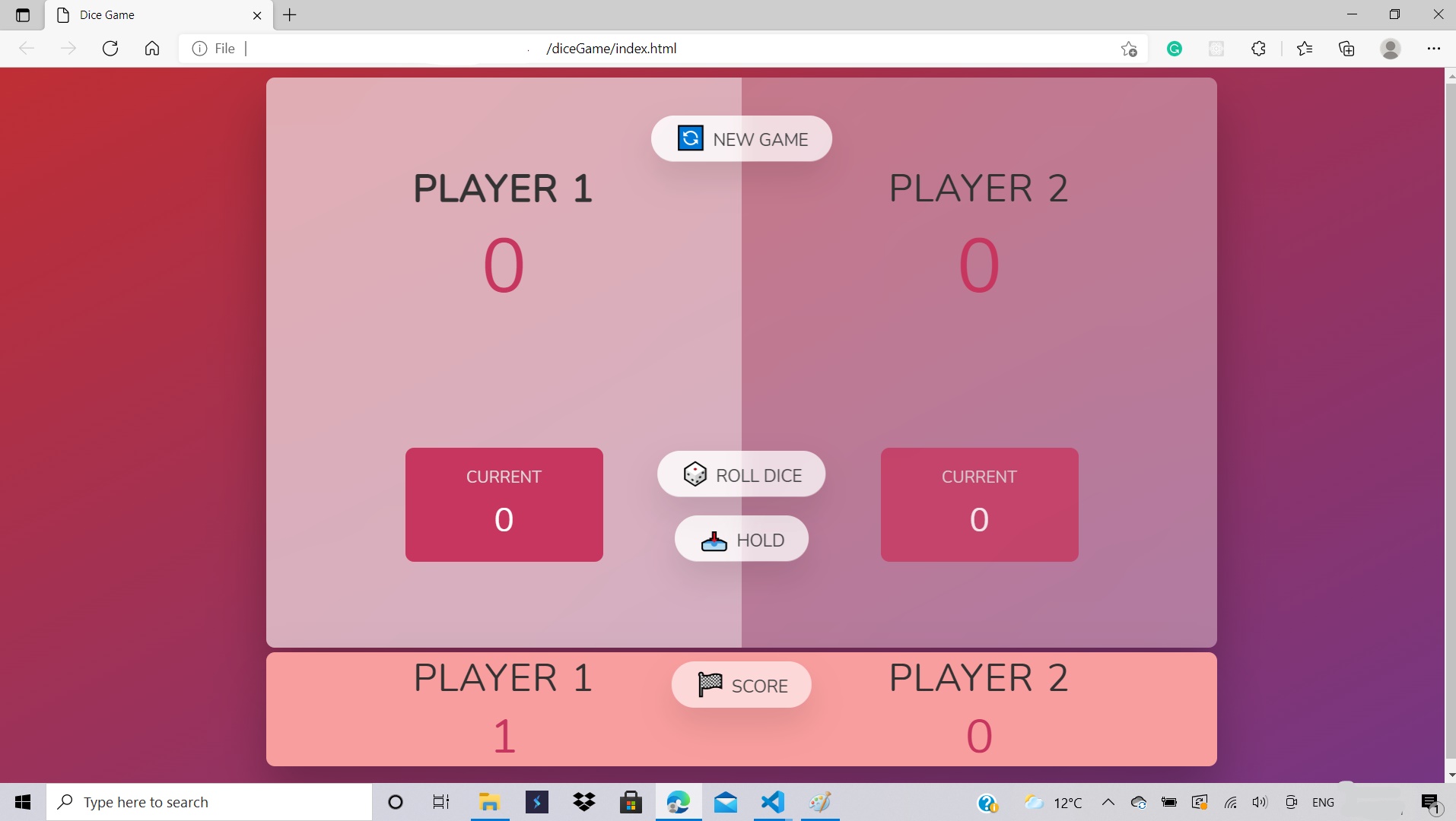 GitHub - RGeorge482/DiceGame-Js