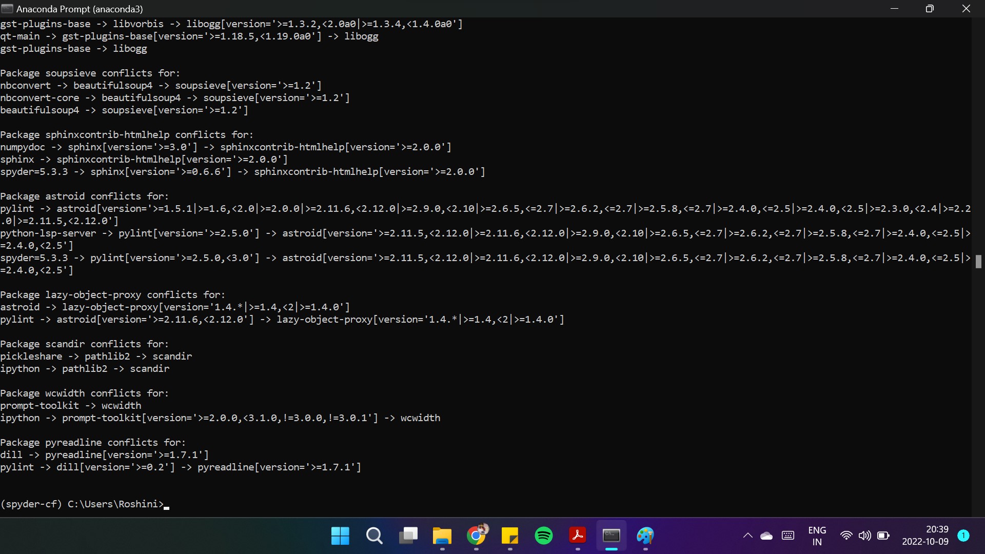 Spyder not responding · Issue #19759 · spyder-ide/spyder · GitHub
