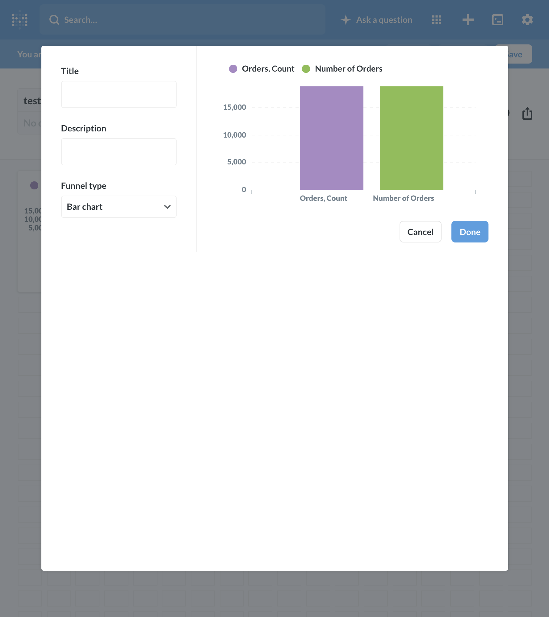 Remove unused height from modal · Issue #10698 · metabase/metabase · GitHub