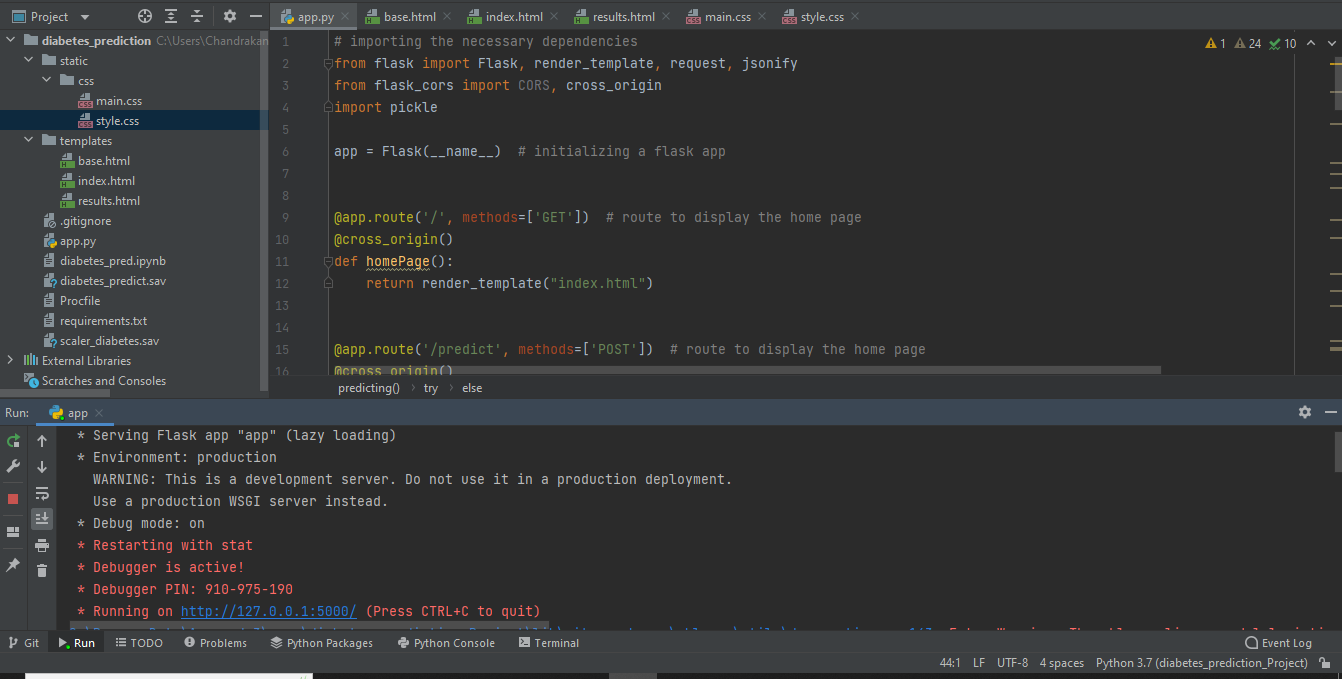 GitHub - Chandrakant817/Diabetes-Prediction: Diabetes prediction using ...