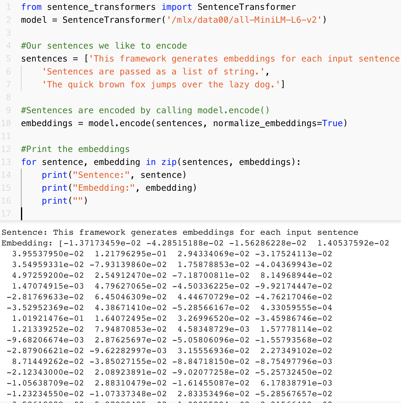 The params of normalize_embeddings=True doesn't work · Issue #1776 · UKPLab/sentence ...