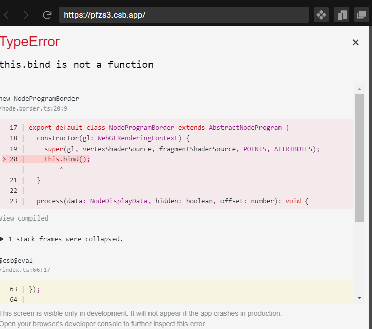 Customize sandbox has a bug. · Issue #1355 · jacomyal/sigma.js · GitHub Customize sandbox has a bug. · Issue #1355 · jacomyal/sigma.js · GitHub
