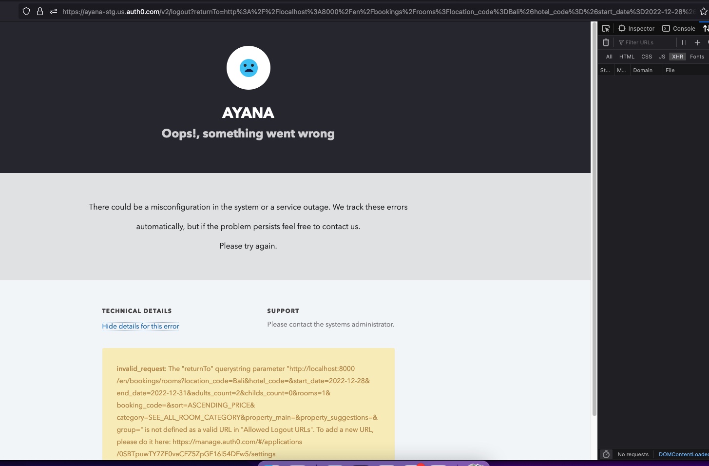 Support dynamic URLs in `Allowed Logout URLs` when user is logged out · Issue #458 · auth0/auth0 ...