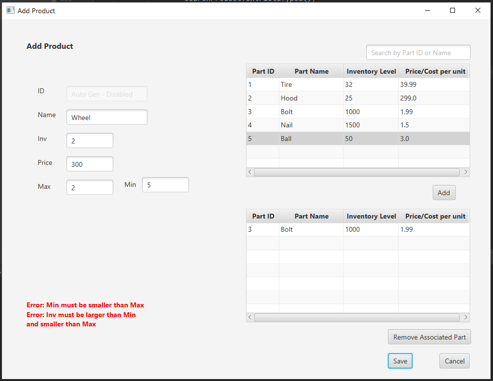 GitHub - butalidn/Inventory-System-Project: Project for Software I