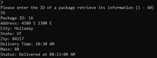 GitHub - butalidn/Delivery-Package-Project: Project for Data Structures and Algorithms II