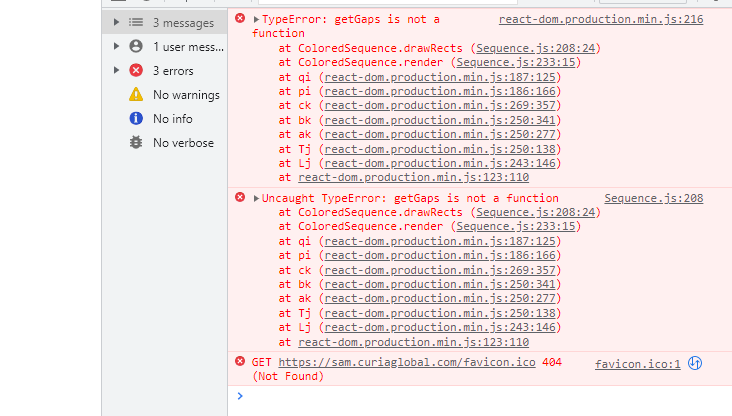DNA colors not aligning to sequence on the sequence alignment tool ...