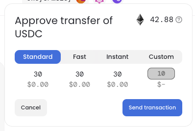 Polygon transaction estimation · Issue #194 · mstable/mStable-apps · GitHub