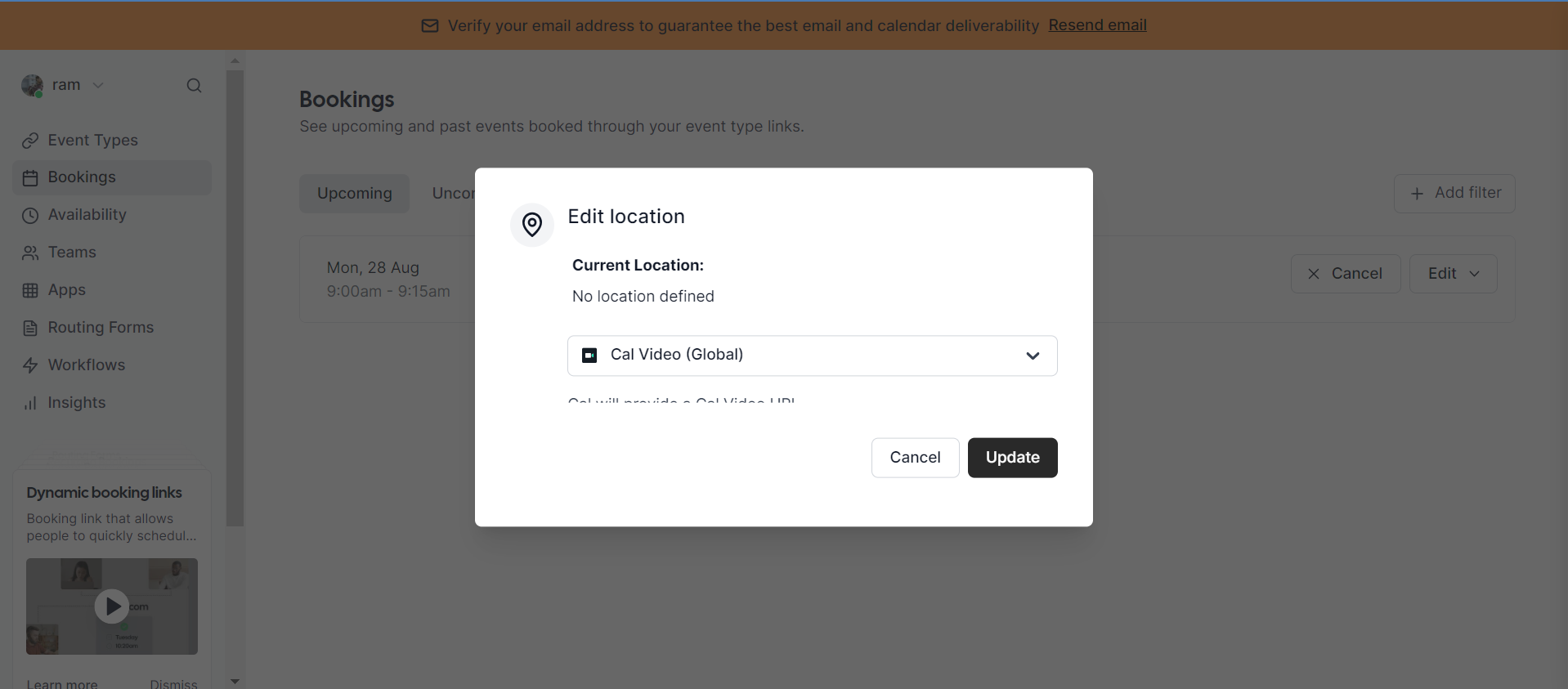 Bookings Request Reschedule Dialog Popup Design Issue · Issue 10975 · Calcom · Github 