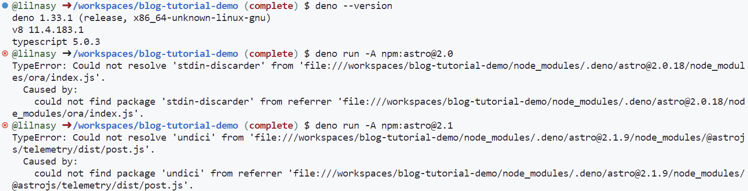 Support Astro · Issue #16659 · denoland/deno · GitHub