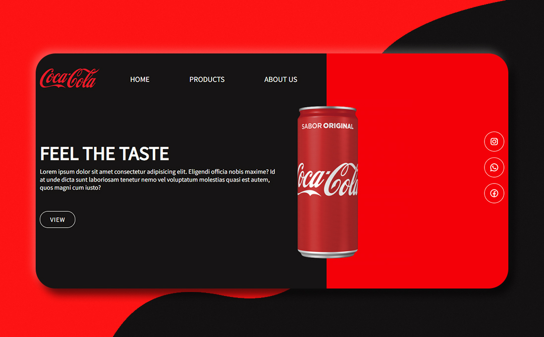 GitHub - FINASI/Coke-LandingPage: A landing page for the coca-cola company