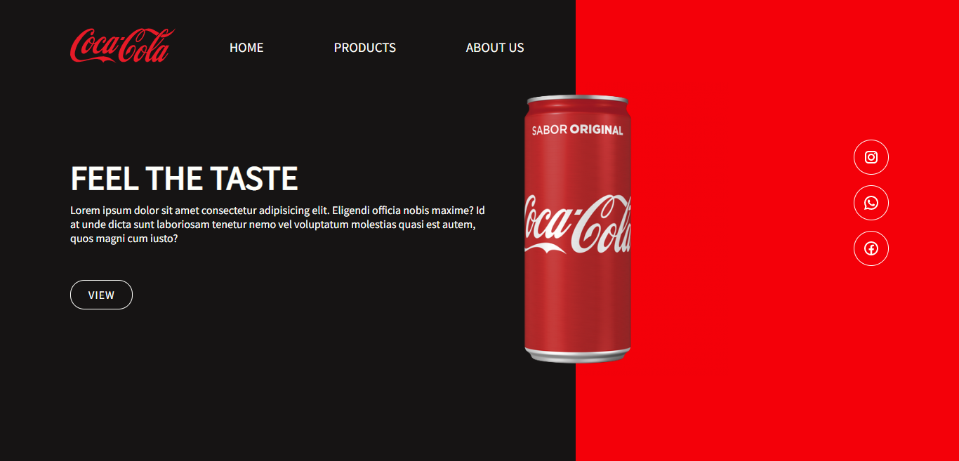 GitHub - FINASI/Coke-LandingPage: A landing page for the coca-cola company