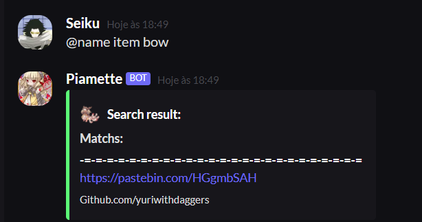 GitHub - vergonha/piamette: A discord bot that returns information ...
