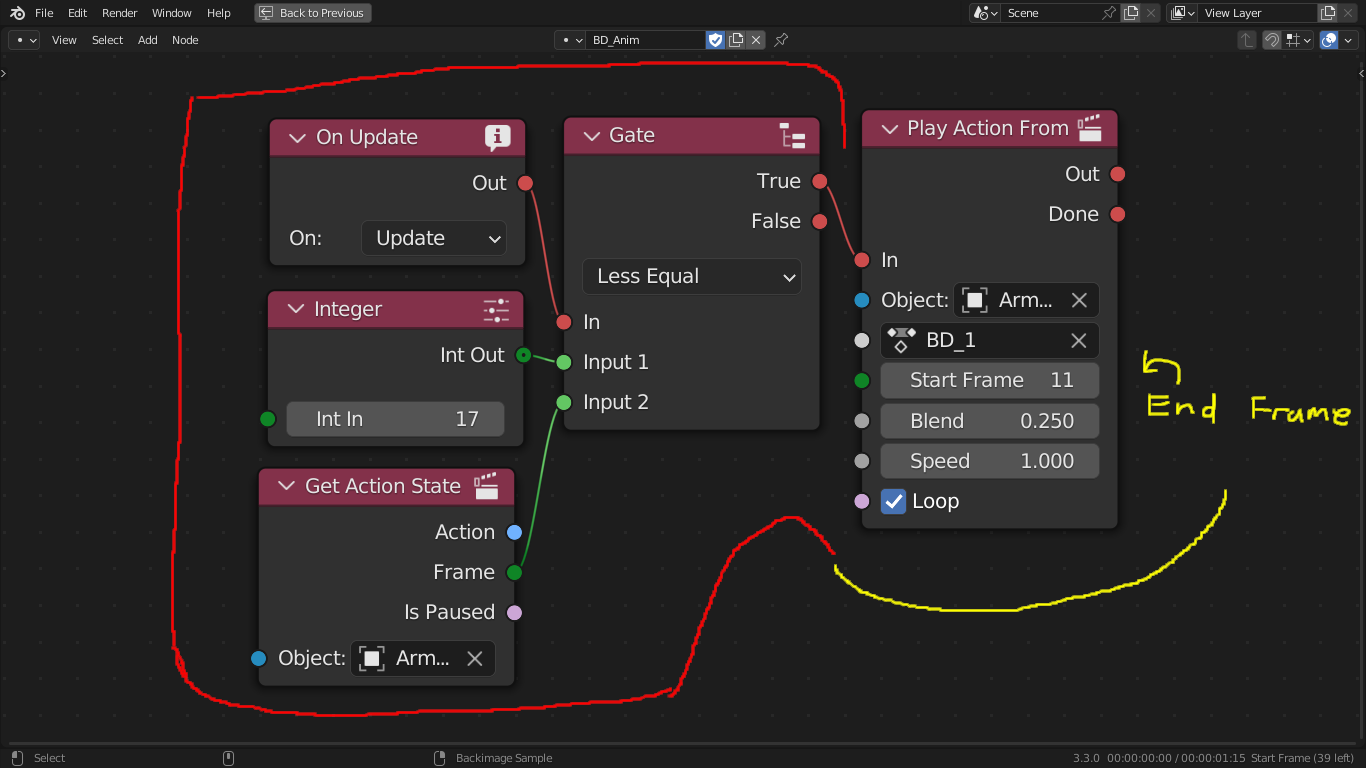 [Feature Request] End frame for play action from node · Issue #2635 · armory3d/armory · GitHub