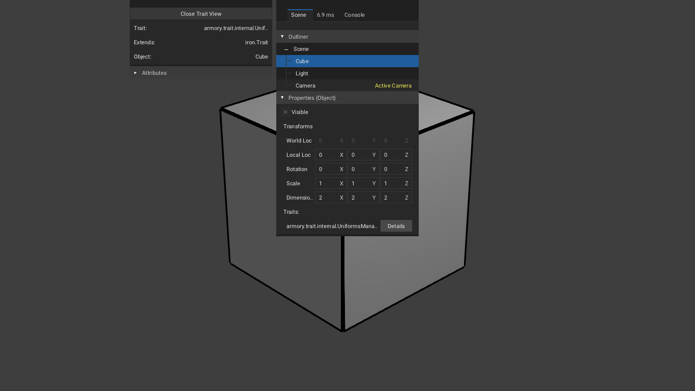 Details Panel Should Align Right If Debug Console Is Aligned Left · Issue 2636 · Armory3d 