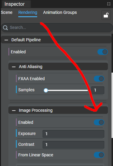 Disabling and enabling Image Processing in Inspector editor panel breaks inspector · Issue #437 ...