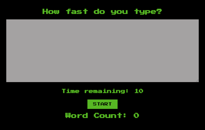 GitHub - IrvHenri/speed-typing-game: A speed typing game with a ...