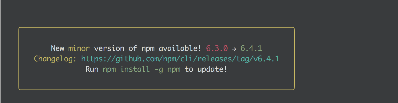 Show notification when new verdaccio version is available on NPM · Issue #988 · verdaccio ...