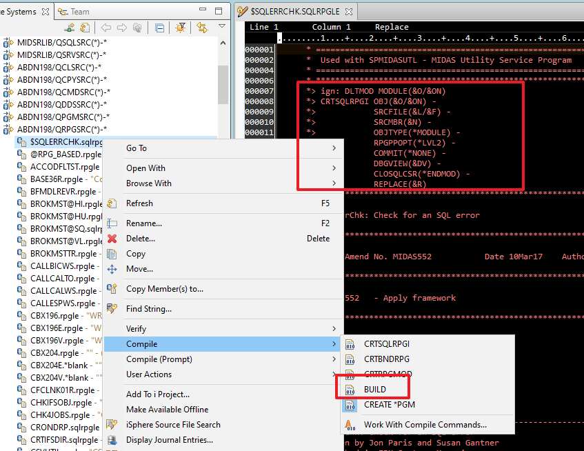 Define compile command in source · Issue #257 · codefori/vscode-ibmi · GitHub
