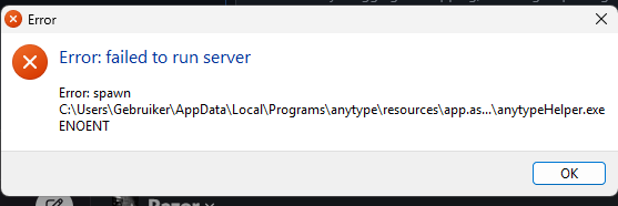 Anytype for Windows built from source fails to open: util.js not found · Issue #159 · anyproto ...