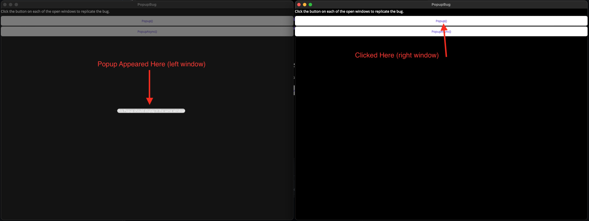 [bug] Popup Does Not Support Multi Window · Issue 1275 · Communitytoolkit Maui · Github
