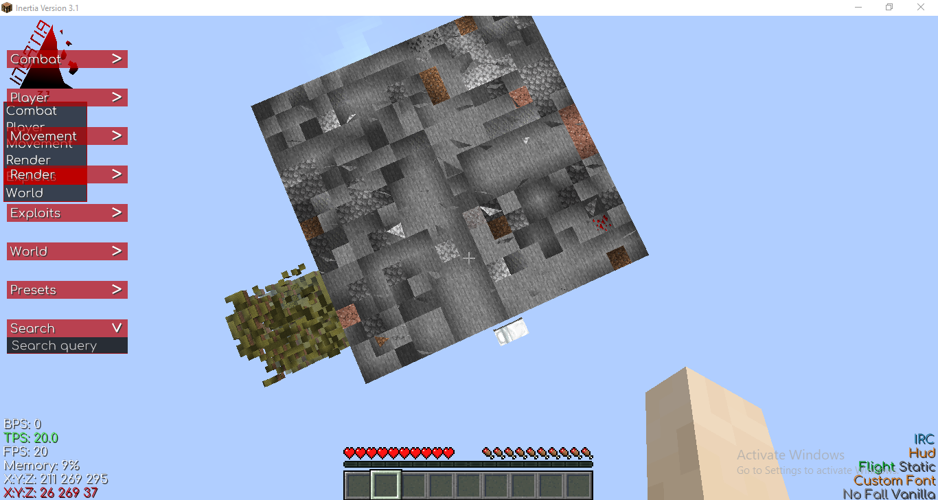 Strange issue where blocks render on top of actual blocks · Issue #627 · THEREALWWEFAN231 ...