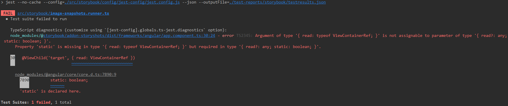 '@storybook/addon-storyshots' package contains .ts files instead of .d.ts · Issue #9042 ...