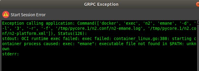 [FEATURE]The use of Emane when the underlying node is an lxc or dockers container · Issue #686 ...