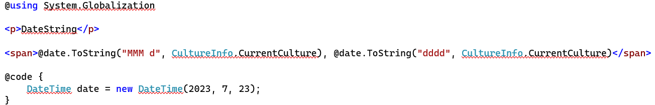 Specific culture dateTime formatting were different in local and azure server hosting · Issue ...